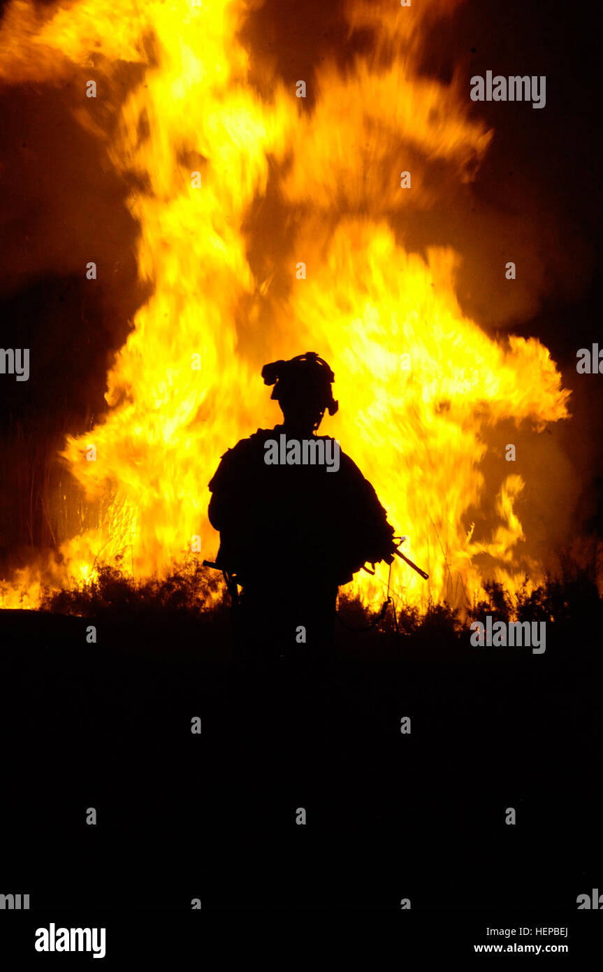 Sgt. William Reese, Bravo Company, 1st Battalion, 6th Infantry Regiment ...