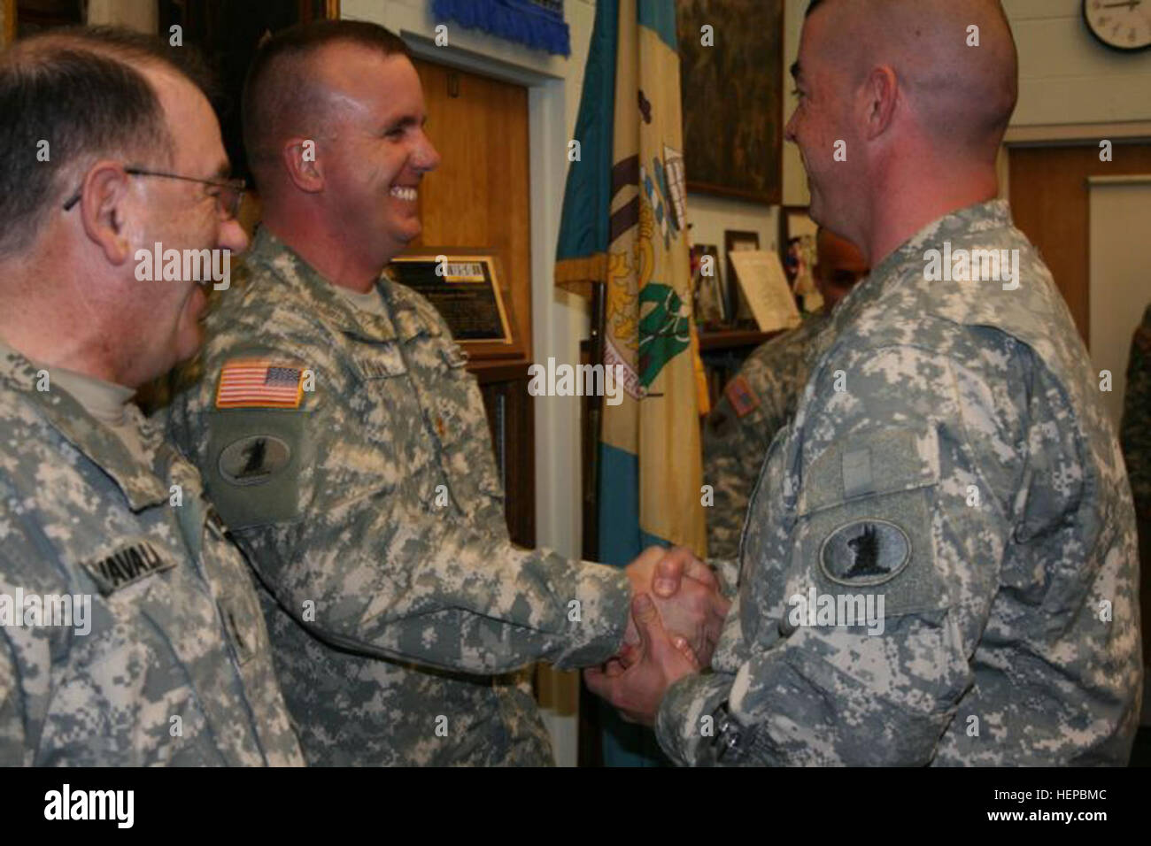 An Army executive officer with the 2nd Battalion, 72nd Troop Command ...