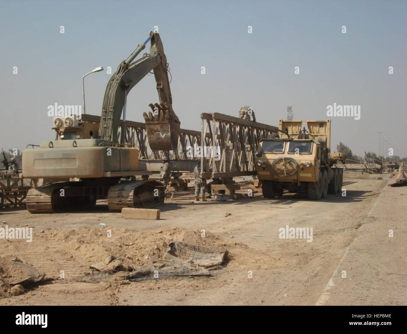 The 74th Engineer Company, from Fort Hood, Texas, stationed at Balad ...