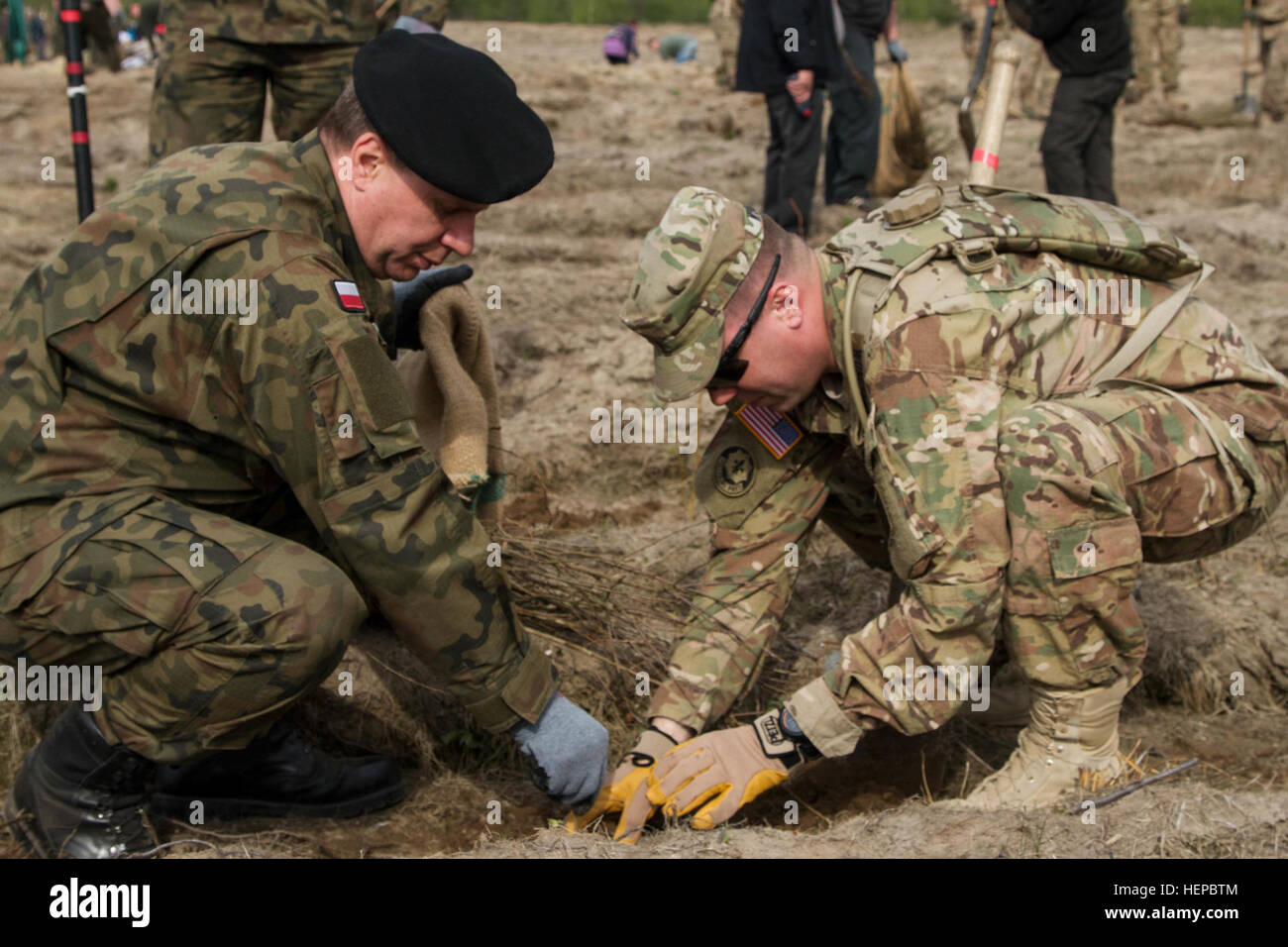 Polish army Col. Marek Gmurski, the Drawsko Pomorskie Training Area ...