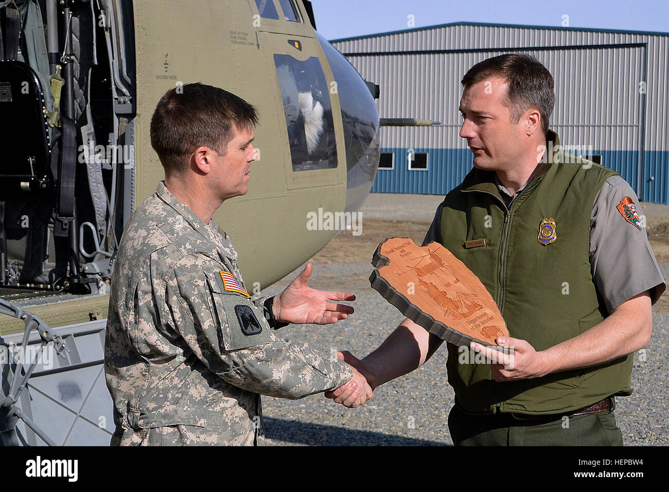 Denali South District Ranger John Leonard presents a National Park ...