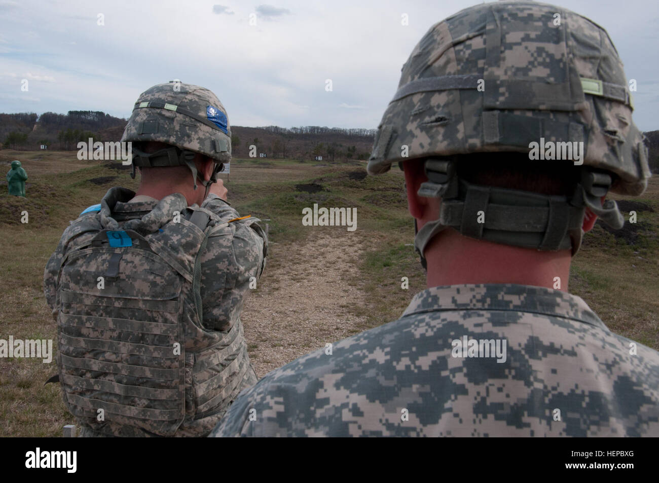 U.S. Army Reserve Spc. Jame Ward, from Lakewood, Wash., representing ...