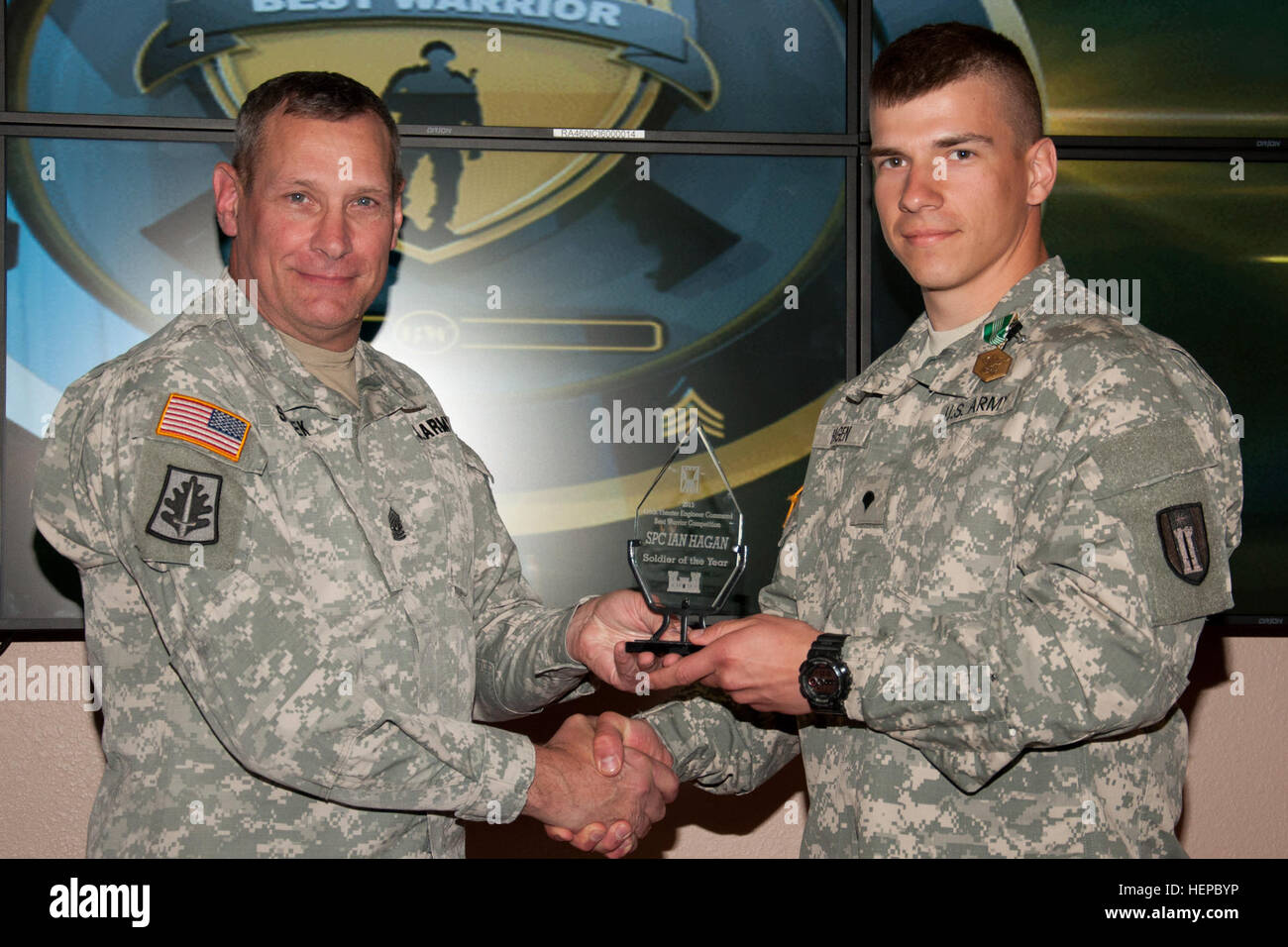 U.S. Army Reserve Spc. Ian Hagen, a Greendale, Wis., native ...