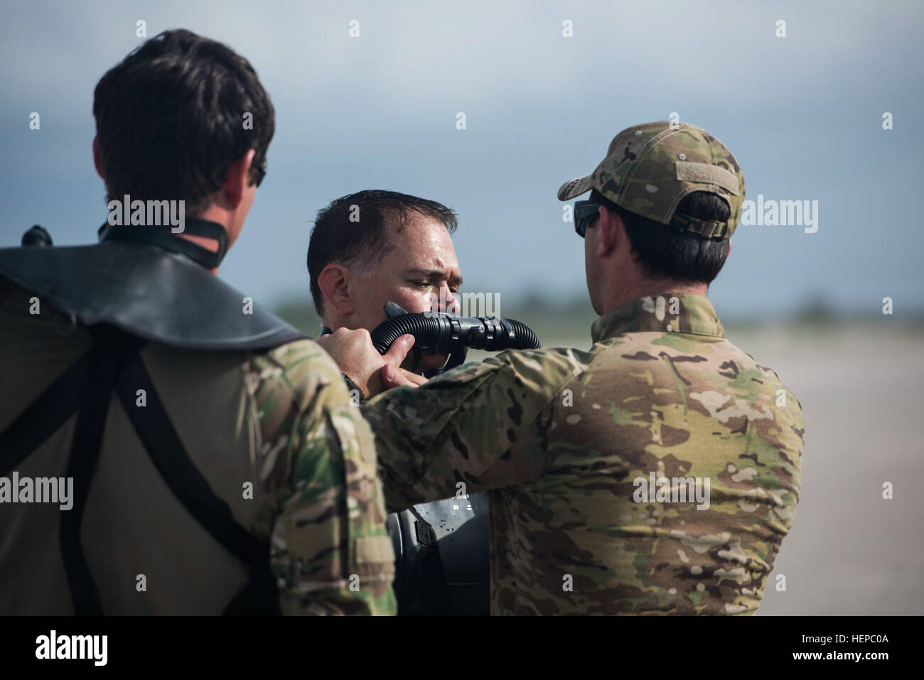 A member of the Army National Guard's 20th Special Forces Group ...