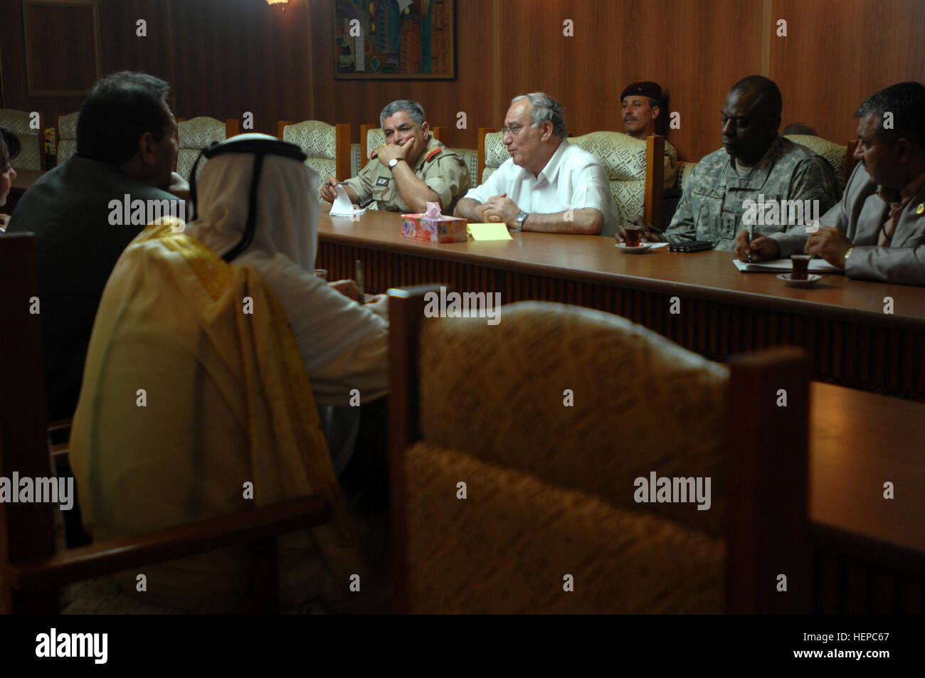 Iraqi Gen. Mohan al-Furayji, Senior Military Advisor, Iraqi Minister of ...