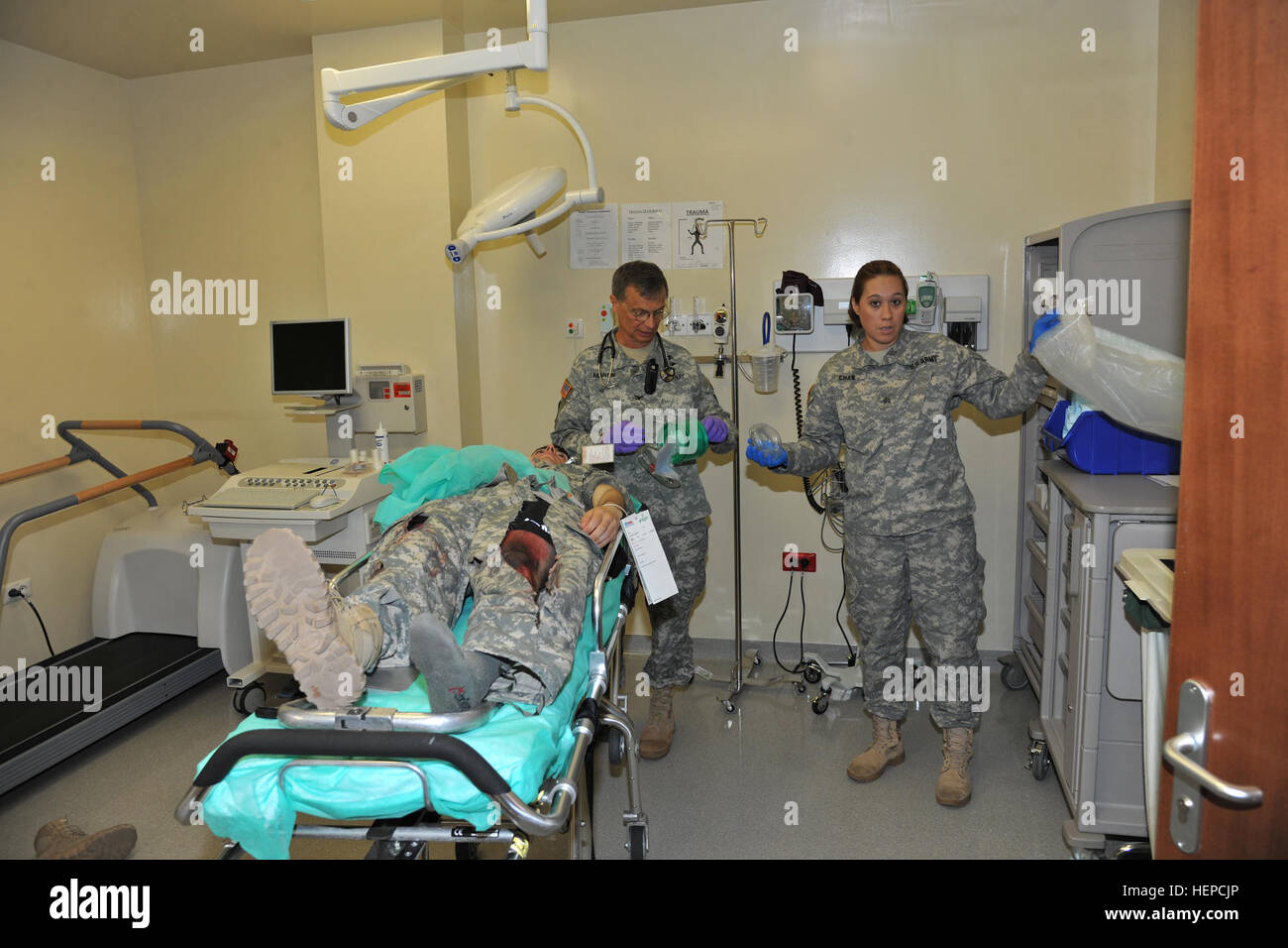 At the Lion Response exercise, the Vicenza Military Community conducted ...