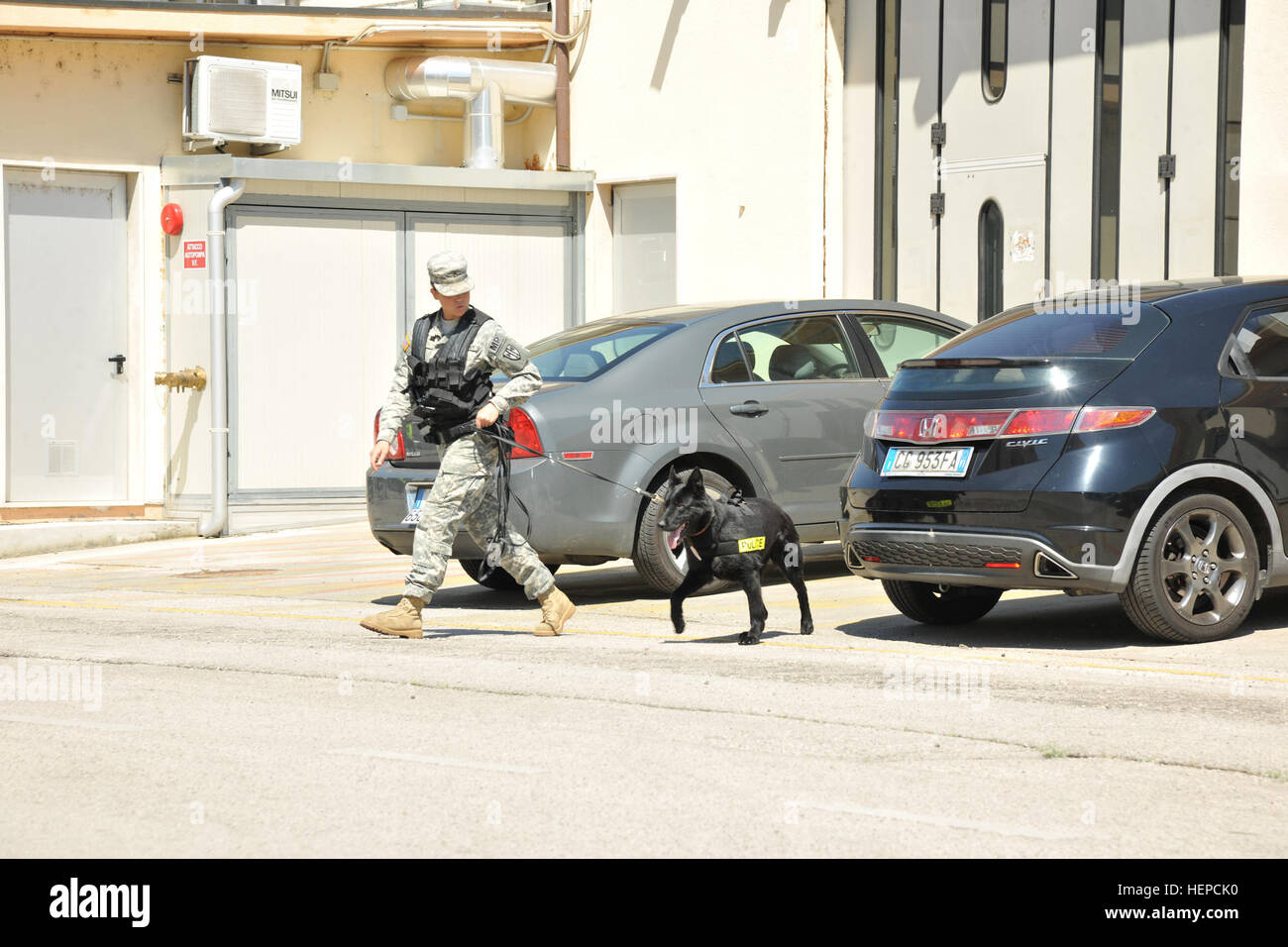 At the Lion Response exercise, the Vicenza Military Community conducted ...
