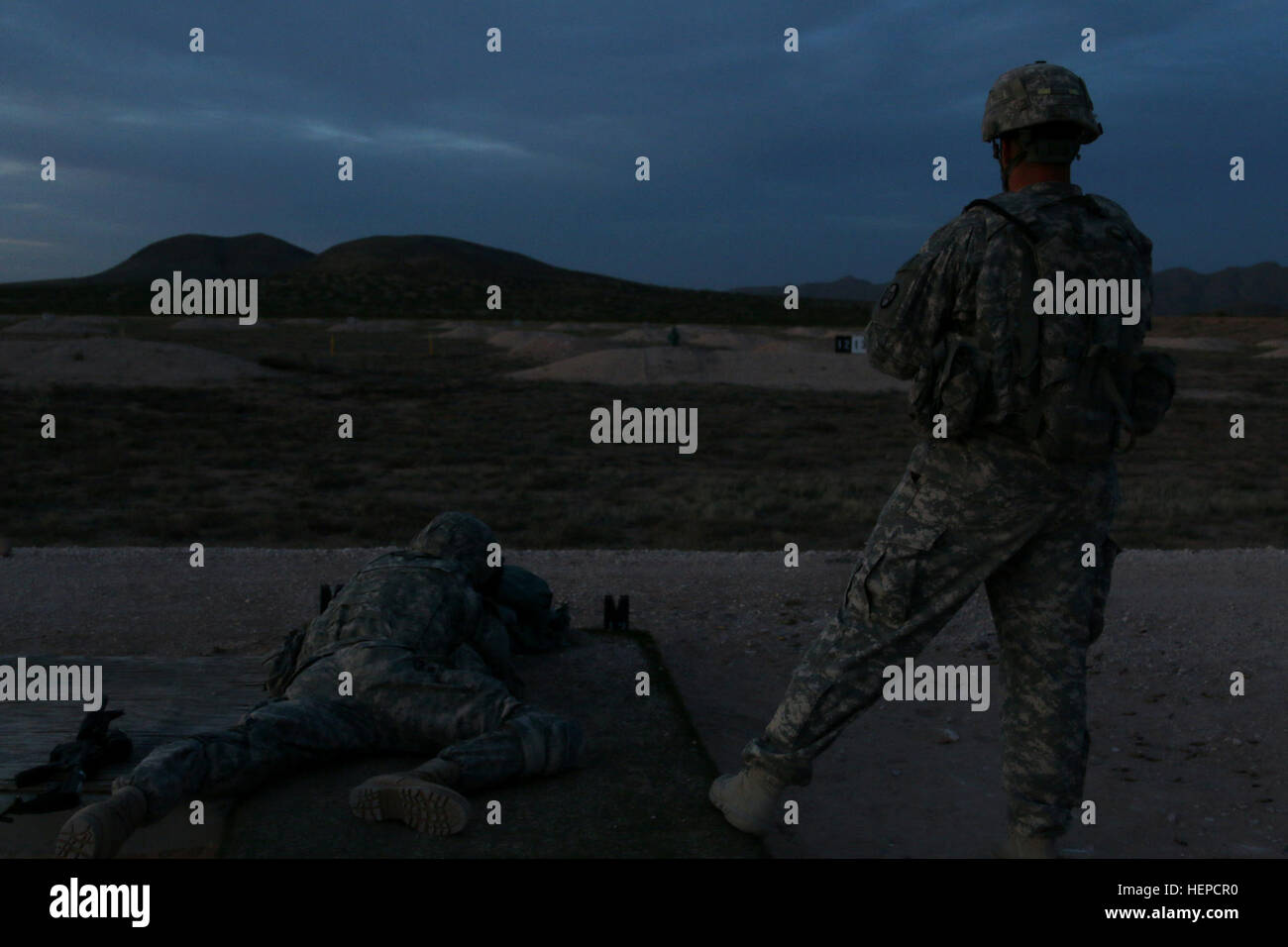 Army National Guard Soldiers assigned to the 30th Armored Brigade ...