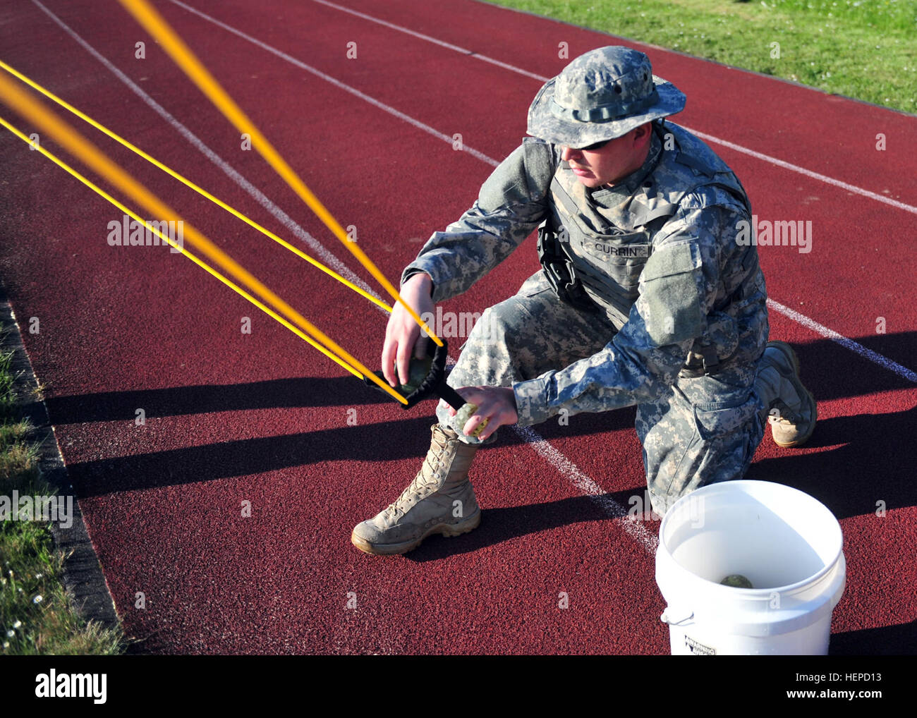 Army Sgt. Michael A. Currin, a defense courier for the Defense Courier ...