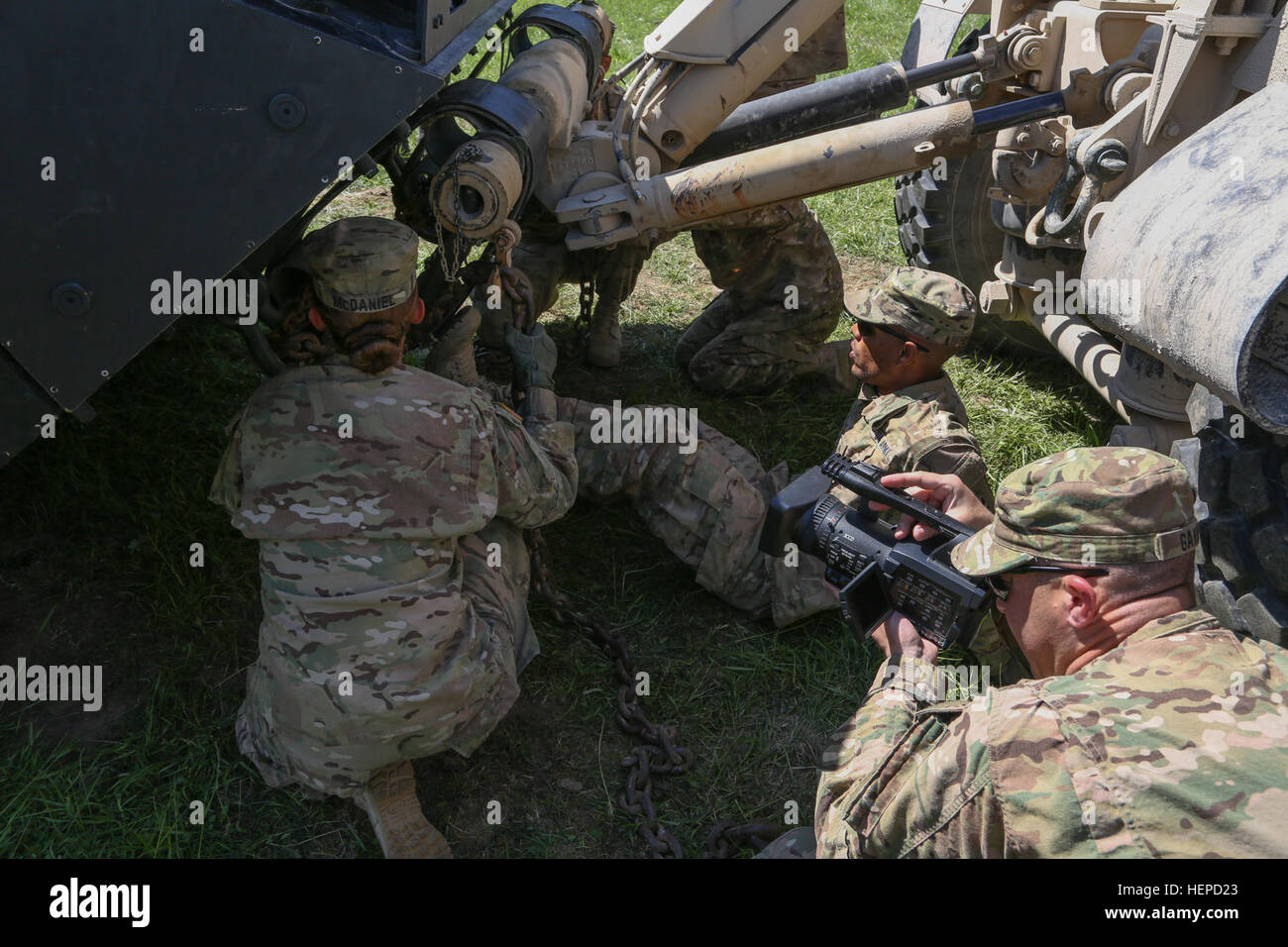 A U.S. Soldier, bottom right, documents fellow Soldiers of 3rd ...