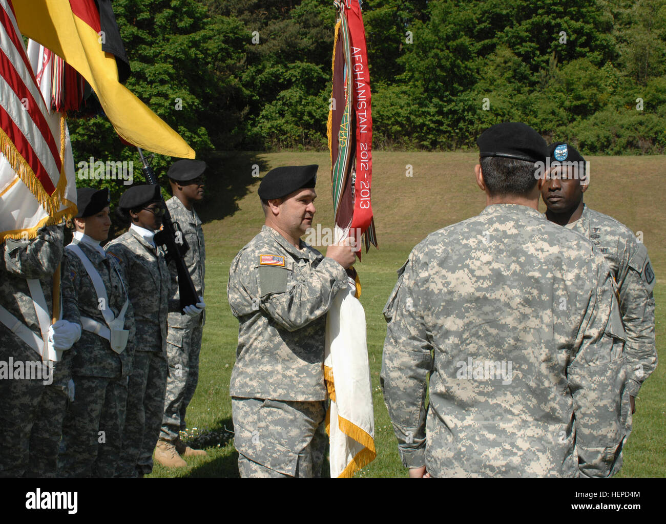 The brigade’s new command sergeant major, Command Sgt. Maj. David Hunt ...