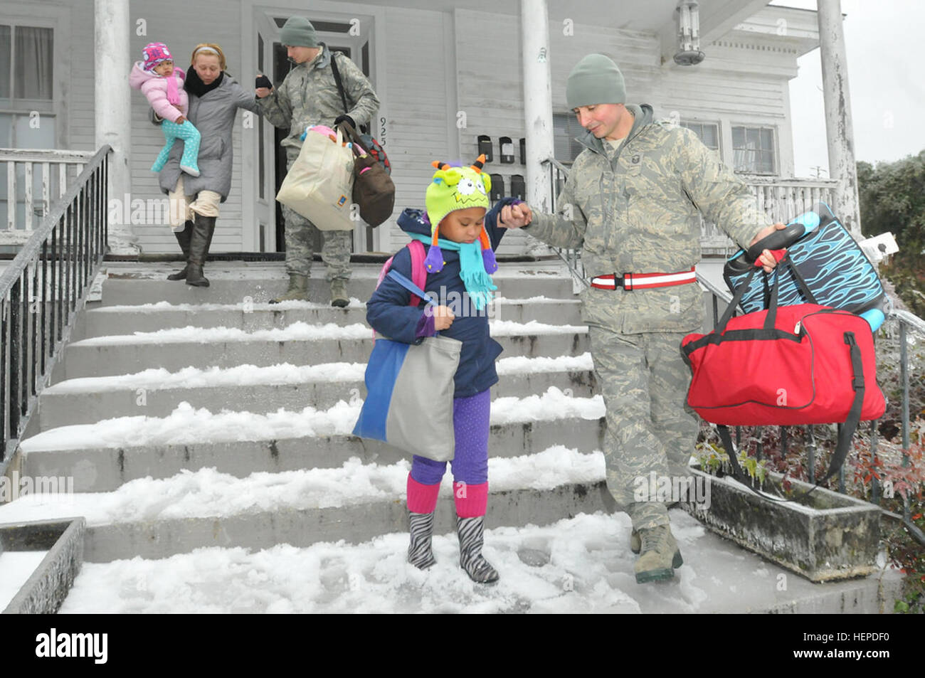 Master Sgt. Jorge Chavez (right) and Staff Sgt. Matthew Wainwright ...