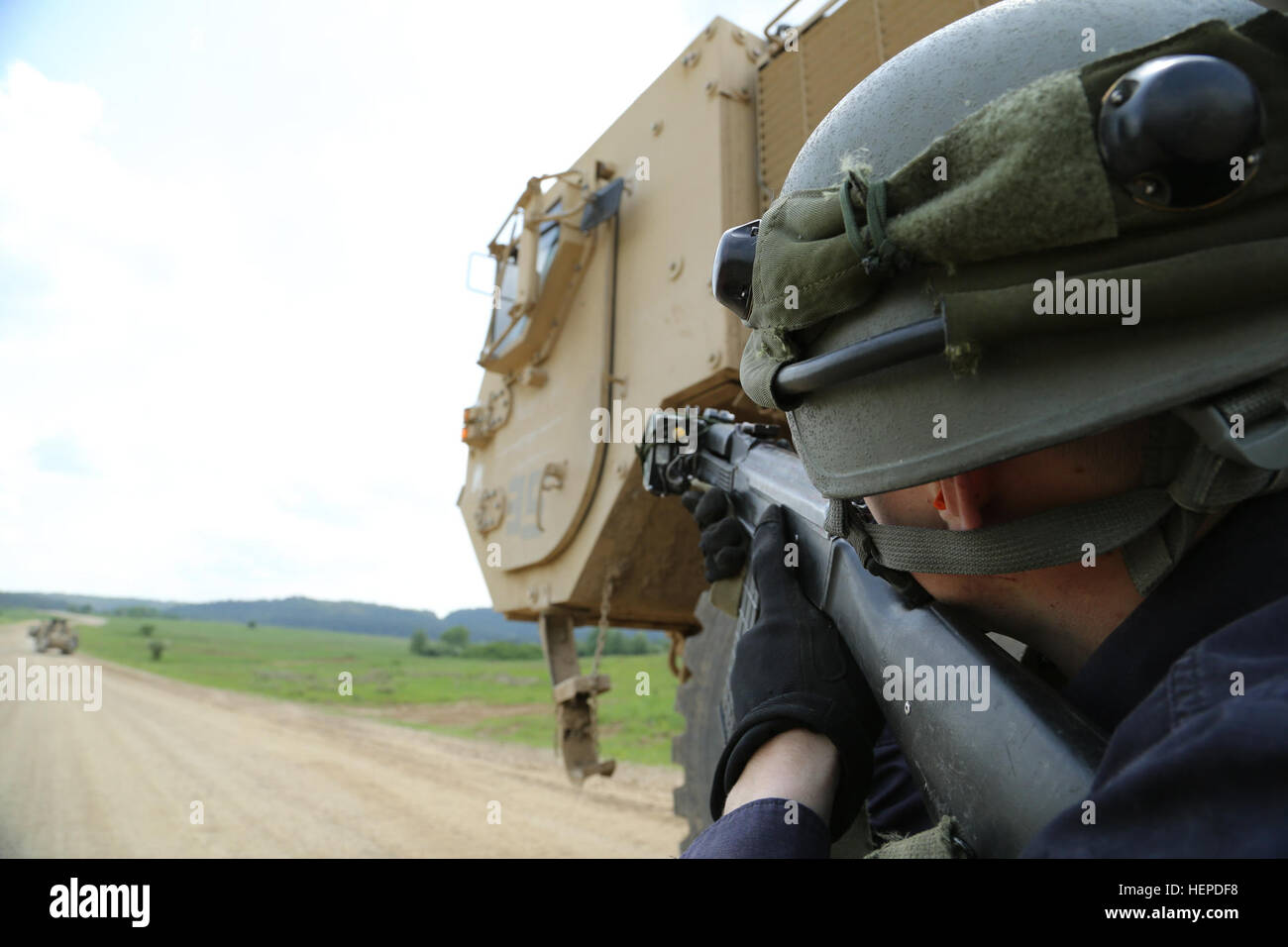 U.S. Army Pfc. Glenn Riddle of Alpha Company, 1st Battalion, 4th ...