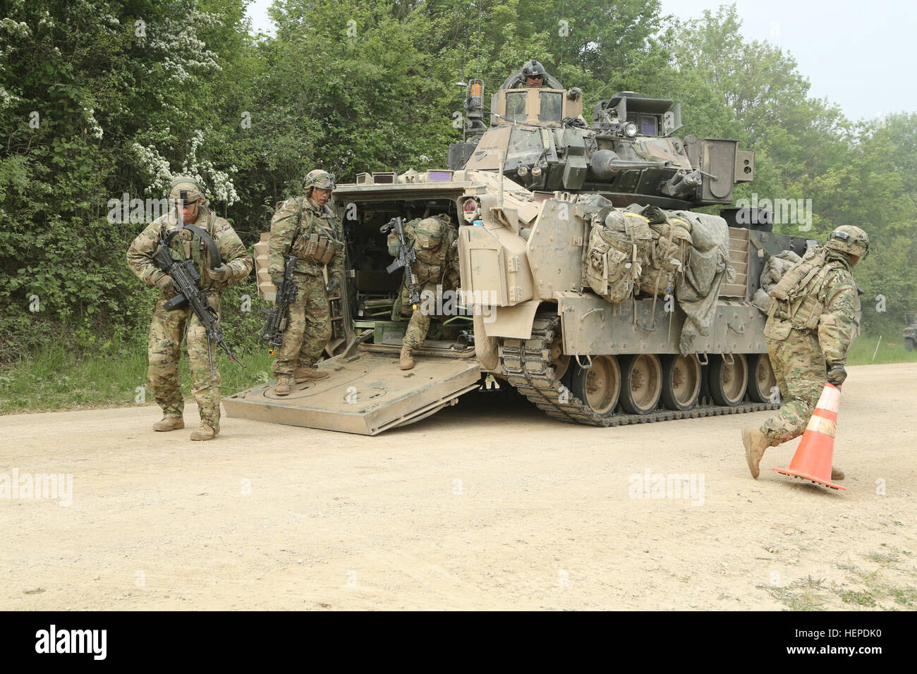 U.S. Soldiers of Alpha Company, 3rd Combined Arms Battalion, 69th ...