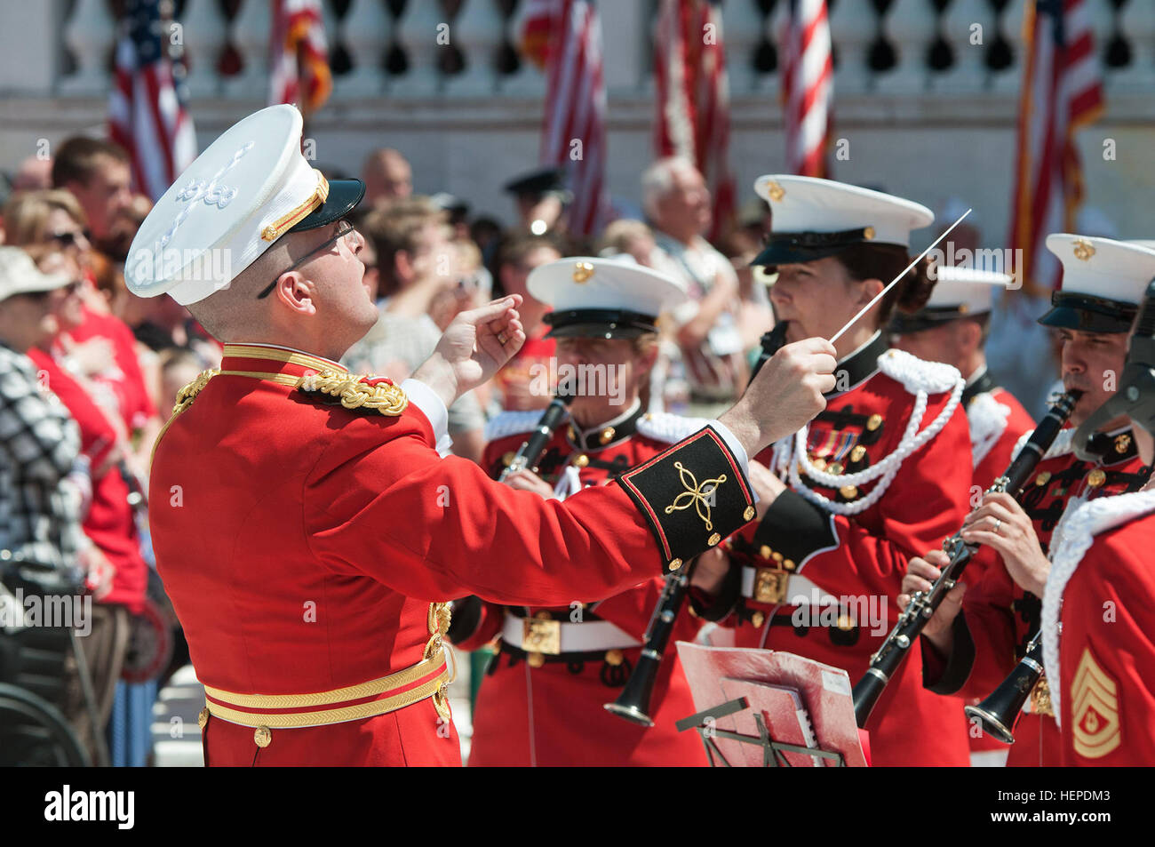 The “President’s Own” United States Marine Band performs at the ...