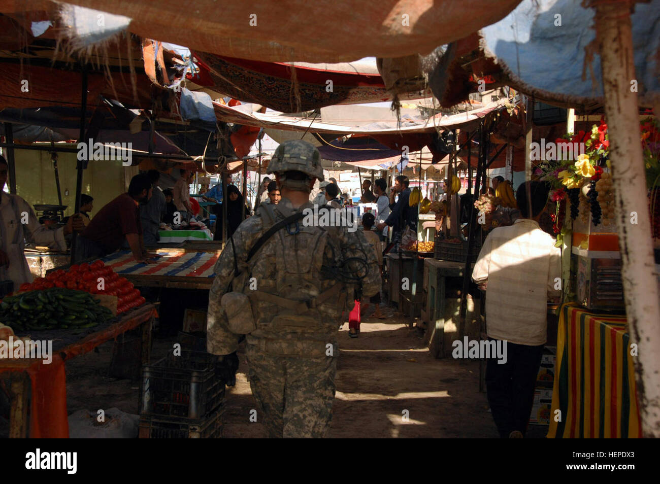A Soldier from Company A, 1st Battalion, 27th Infantry Regiment "Wolfhounds," 2nd Stryker ...