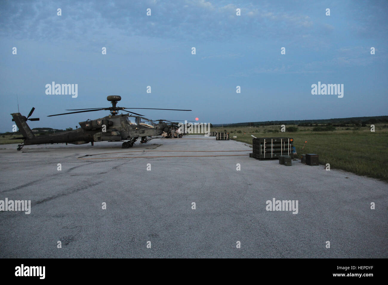 Apache pilots from 1-158th Aviation Regiment “Ghost Riders,” along with ...