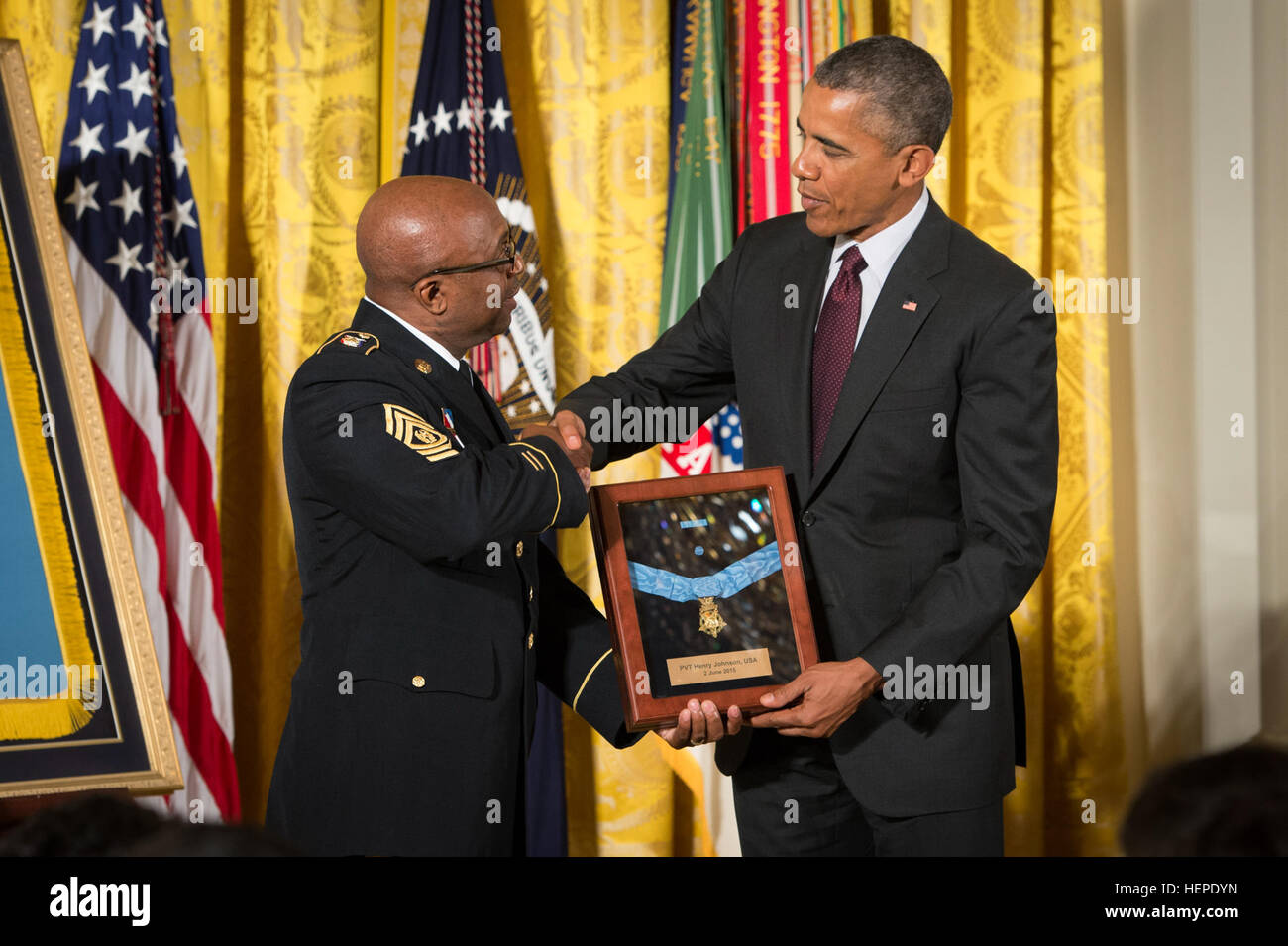 Needham roberts and sgt henry johnson hi-res stock photography and ...