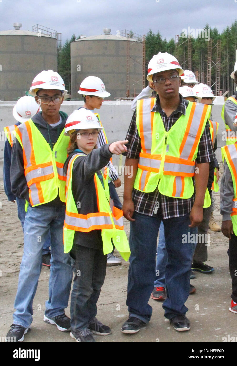 Devon Holley-Mason, Justin Walter and Keshaun Barrett, students in the ...