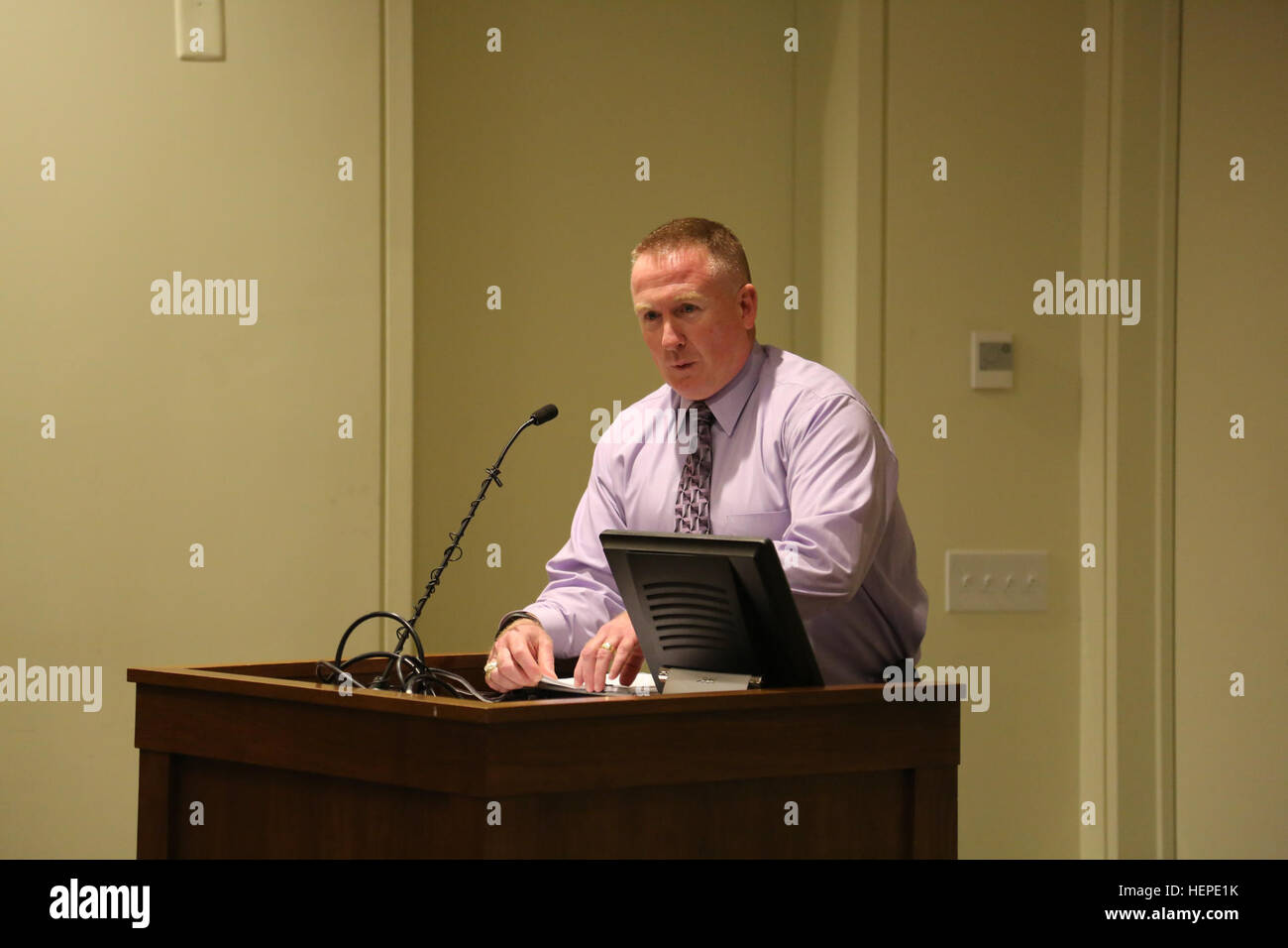 Mr. Thomas Webb, deputy commander of the Warrior Transition Command ...