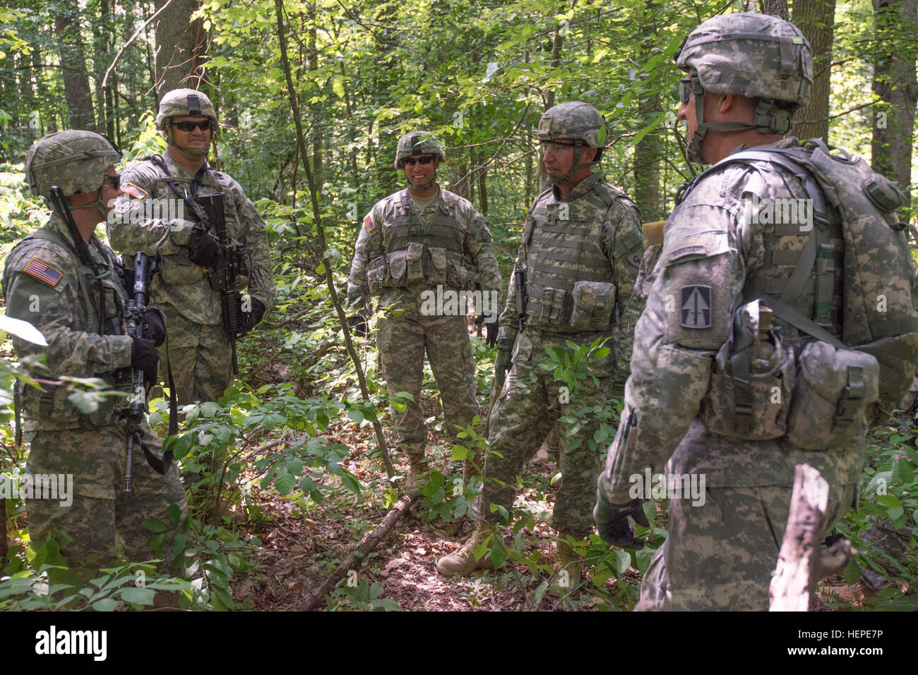 Maj gen david wood 38th hi-res stock photography and images - Alamy