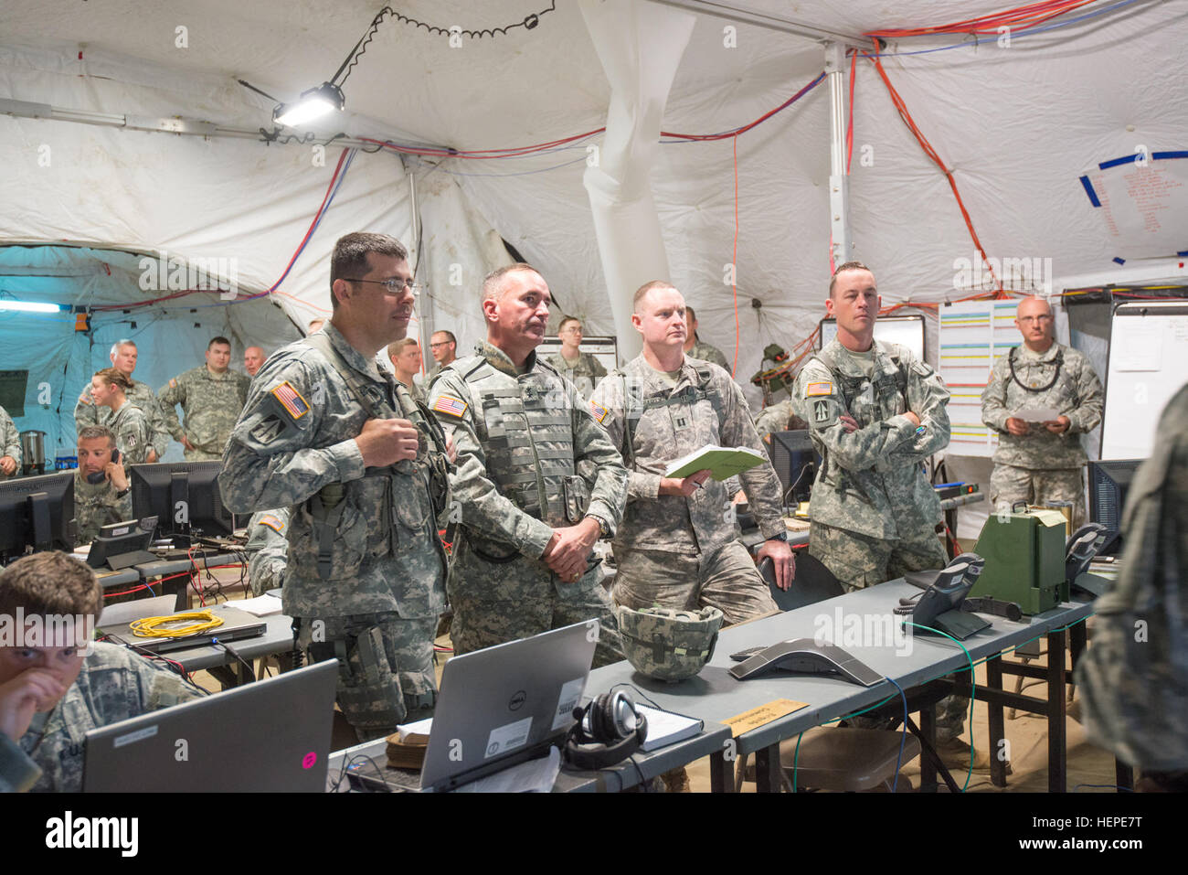 Maj gen david wood 38th hi-res stock photography and images - Alamy