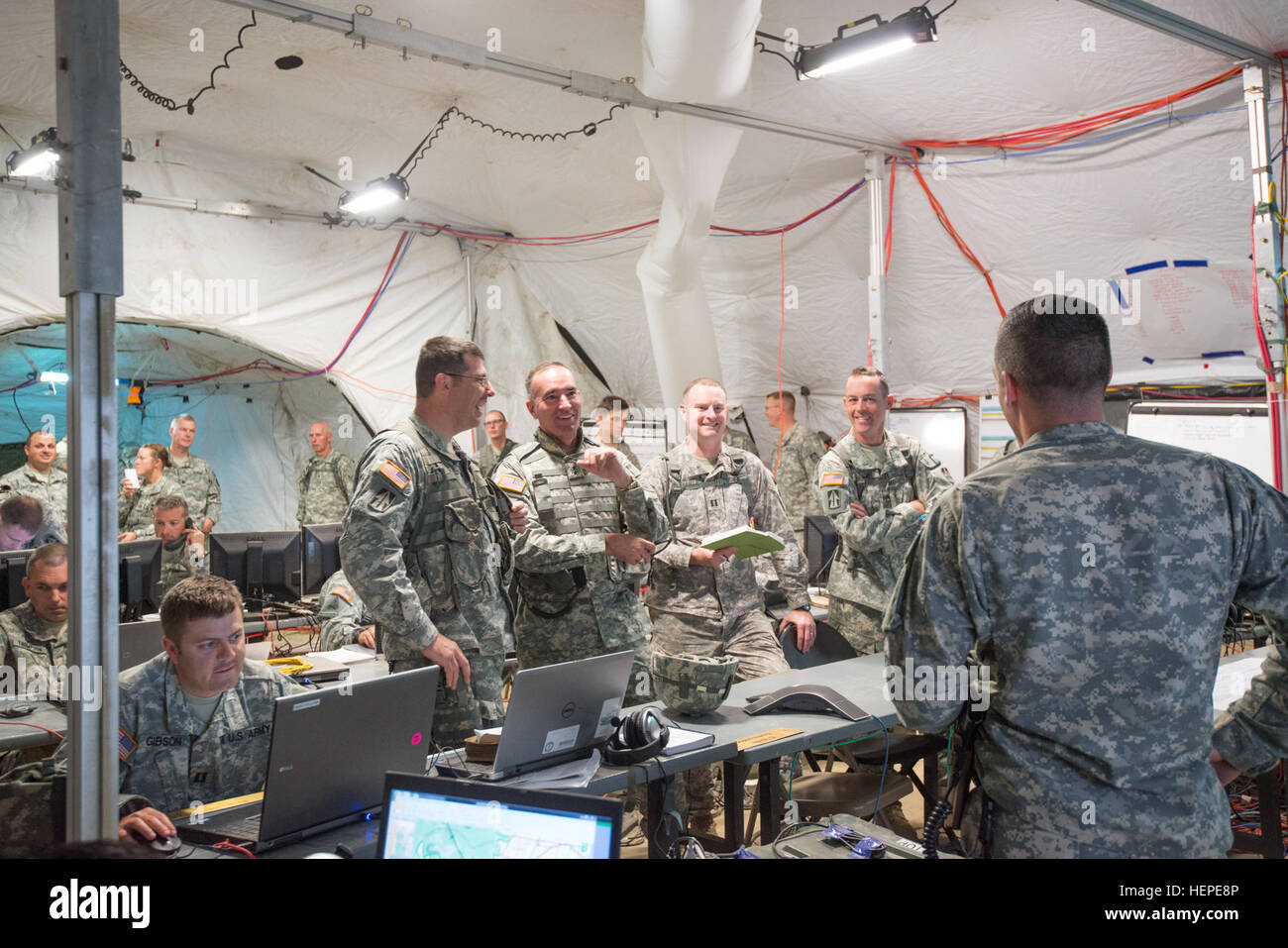 Maj gen david wood 38th hi-res stock photography and images - Alamy