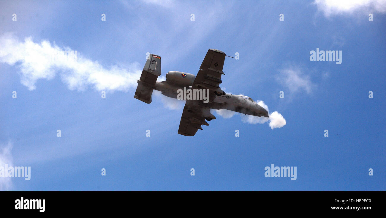 An A-10 aircraft from Maryland Air National Guard’s 104th Fighter ...
