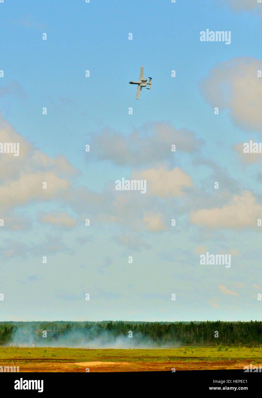 An A-10 aircraft from Maryland Air National Guard’s 104th Fighter ...