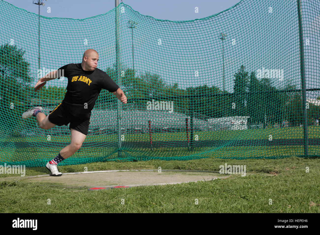 U.S. Army Reserve Sgt. Colten Harms, assigned to Warrior Transition ...