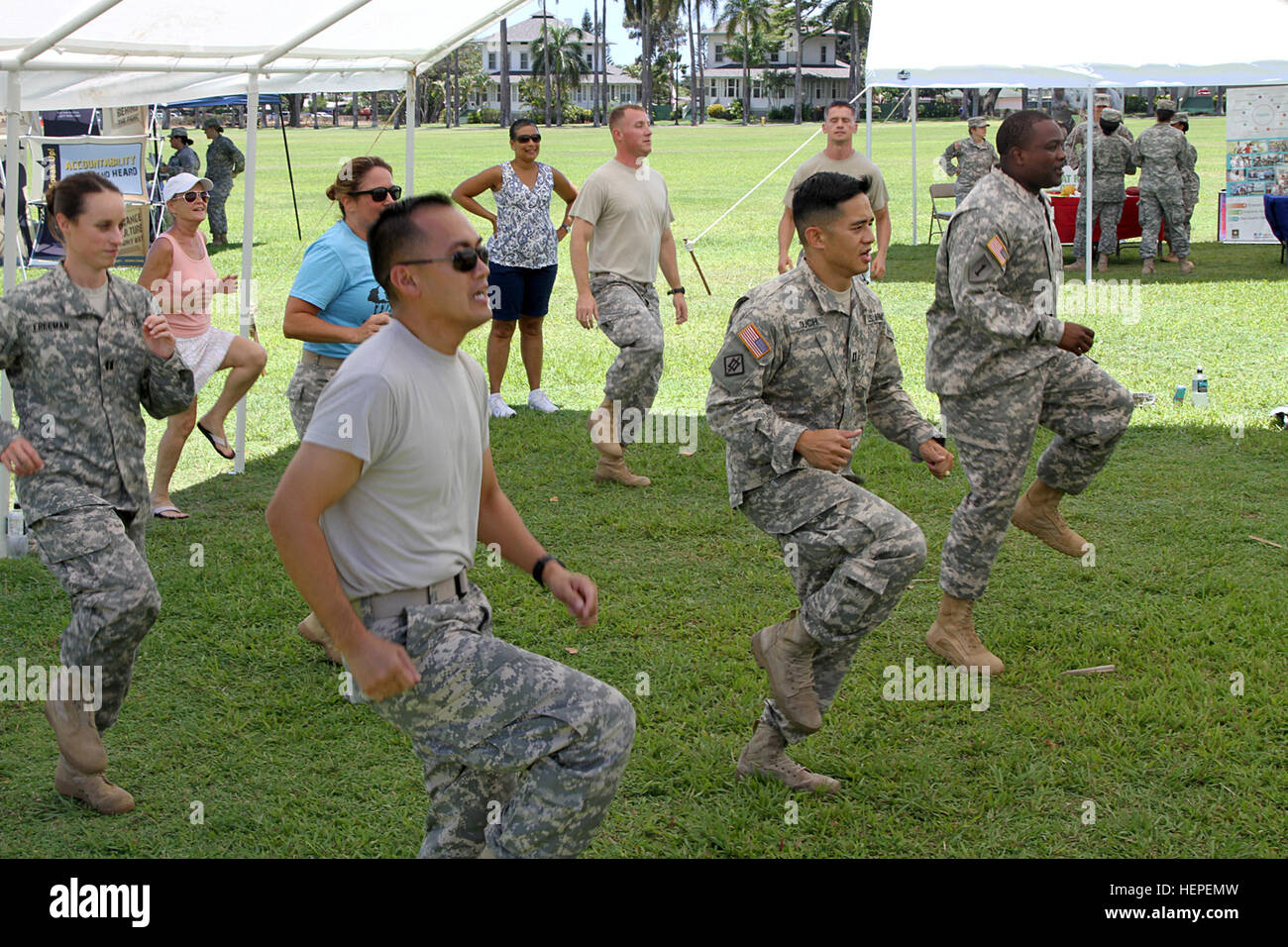 Soldiers and civilians in U.S. Army Pacific participated in different ...