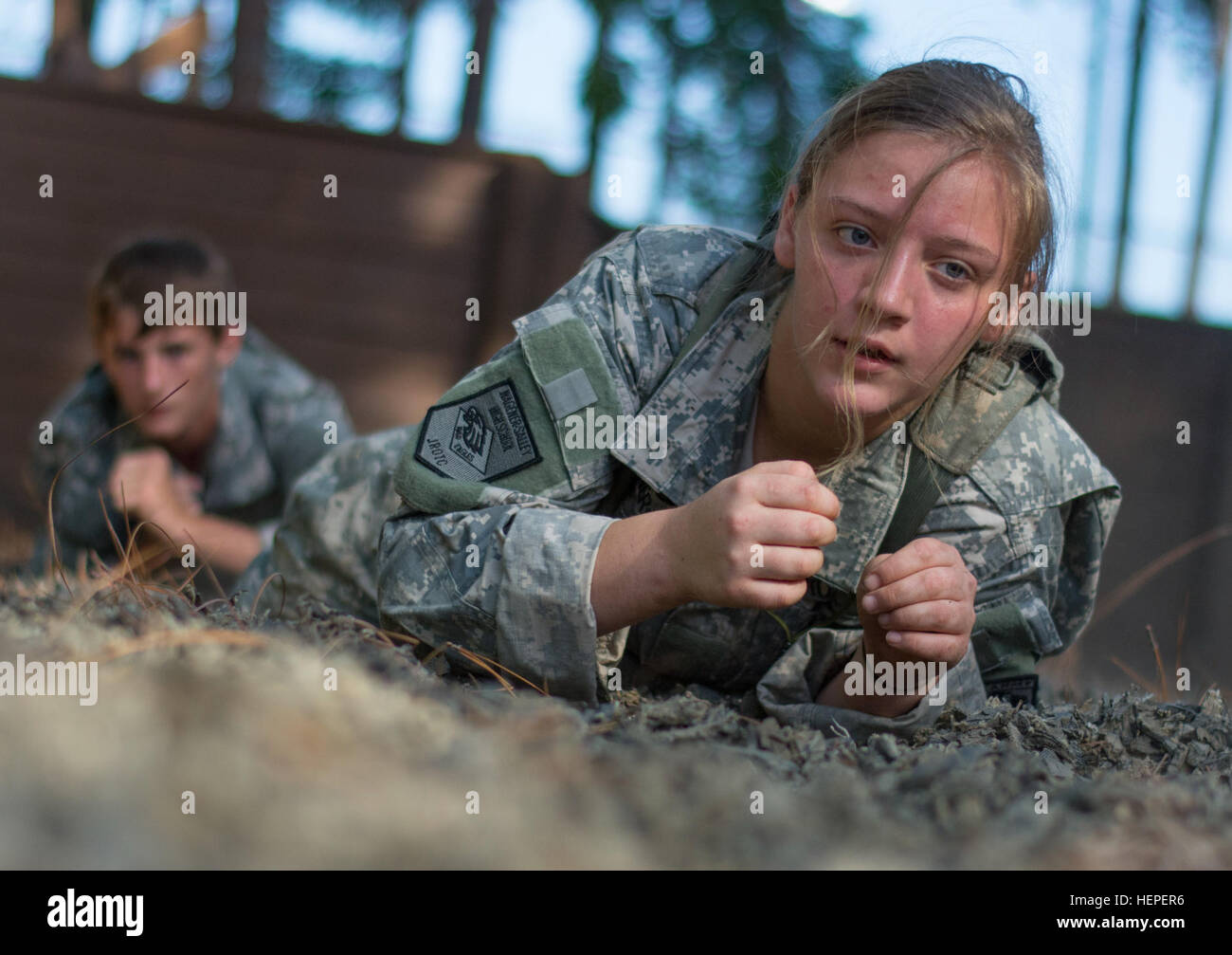 Junior Reserve Officer Training Corps cadets from South Carolina high ...