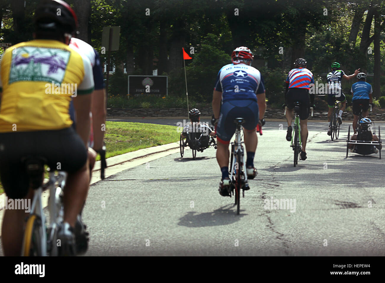 U S Army Active Duty And Veteran Athletes Conduct Cycling Training For