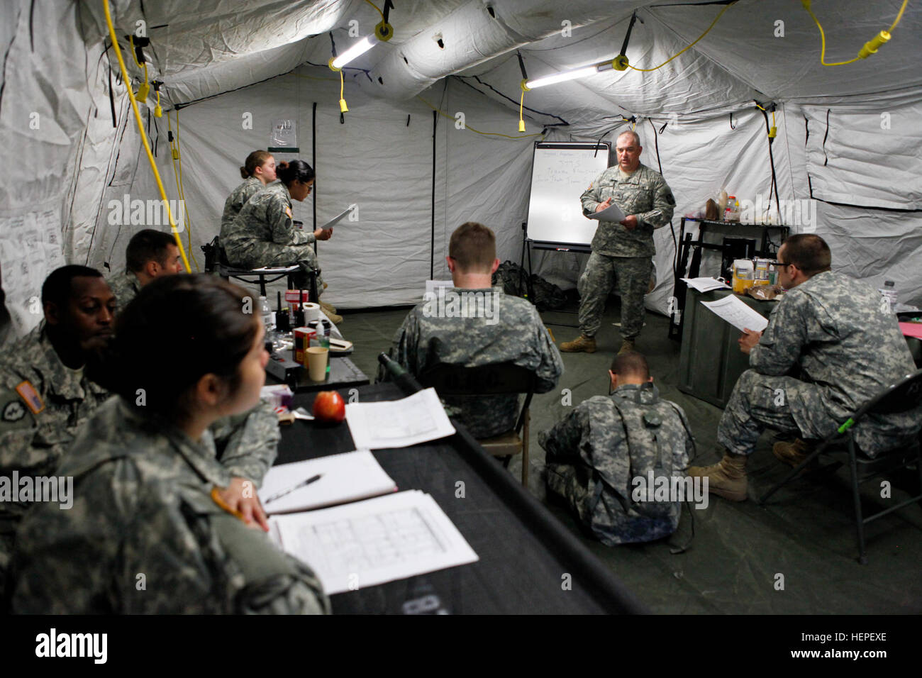 U.S. Army Sgt. Bryan Stark with the 628th Forward Surgical Team, San ...
