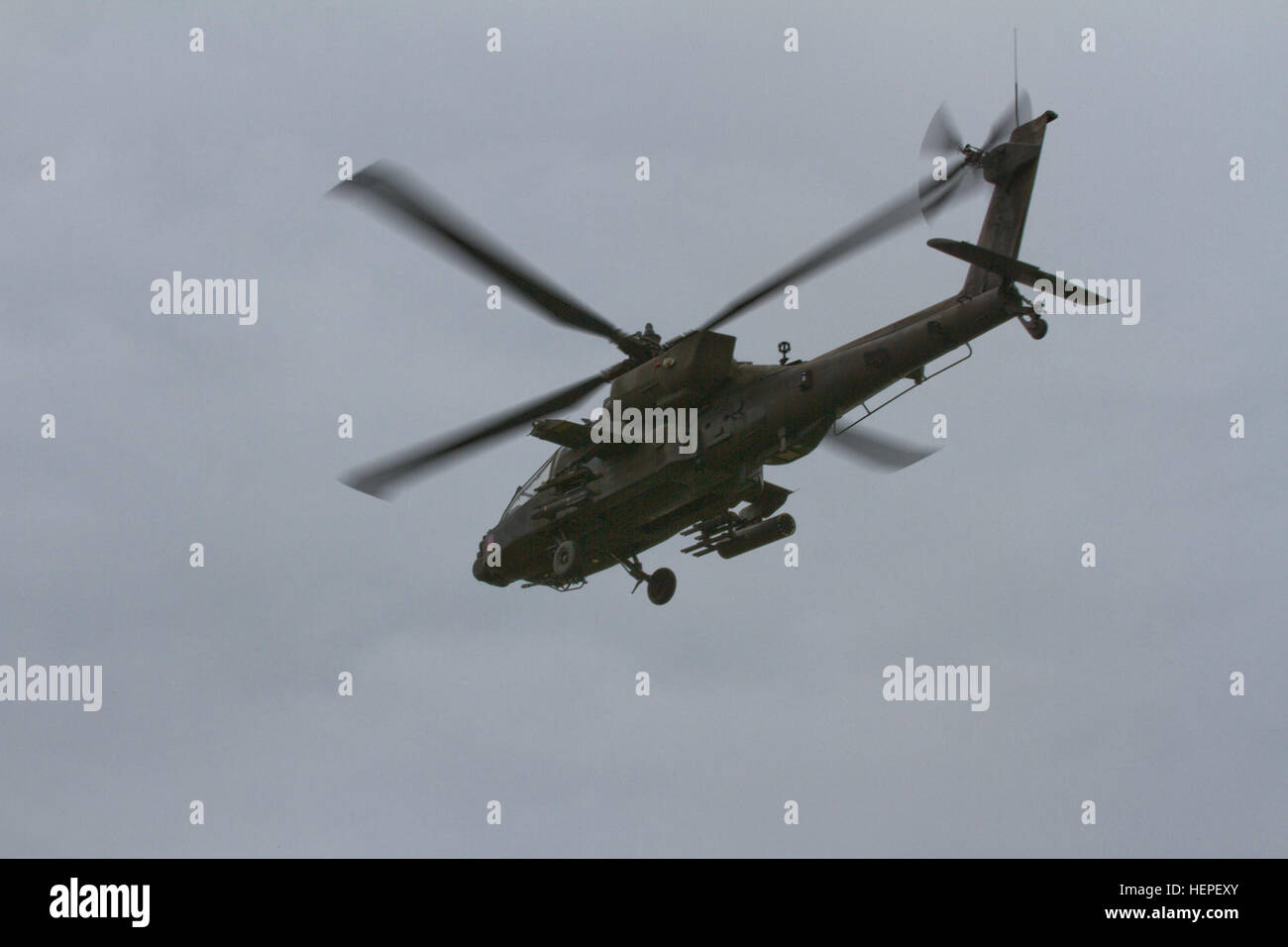 A United States Army Apache A-64 Longbow helicopter operated by A ...