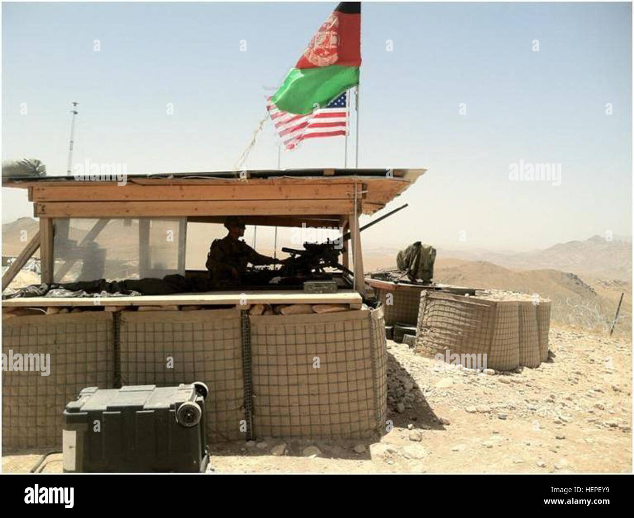 M2 machine gun afghanistan hi-res stock photography and images - Alamy