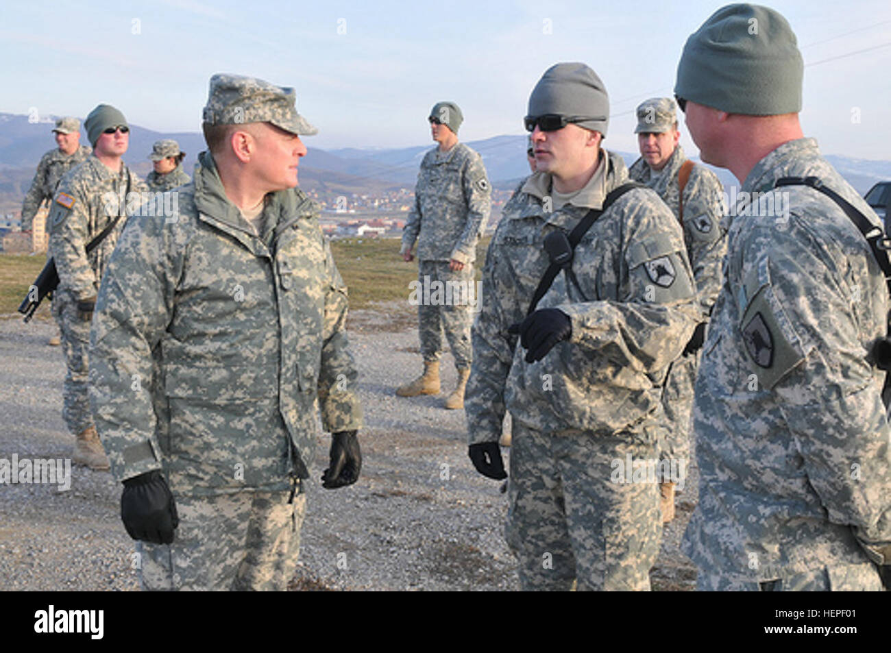 Brig. Gen. William Seekins, North Dakota National Guard land component ...