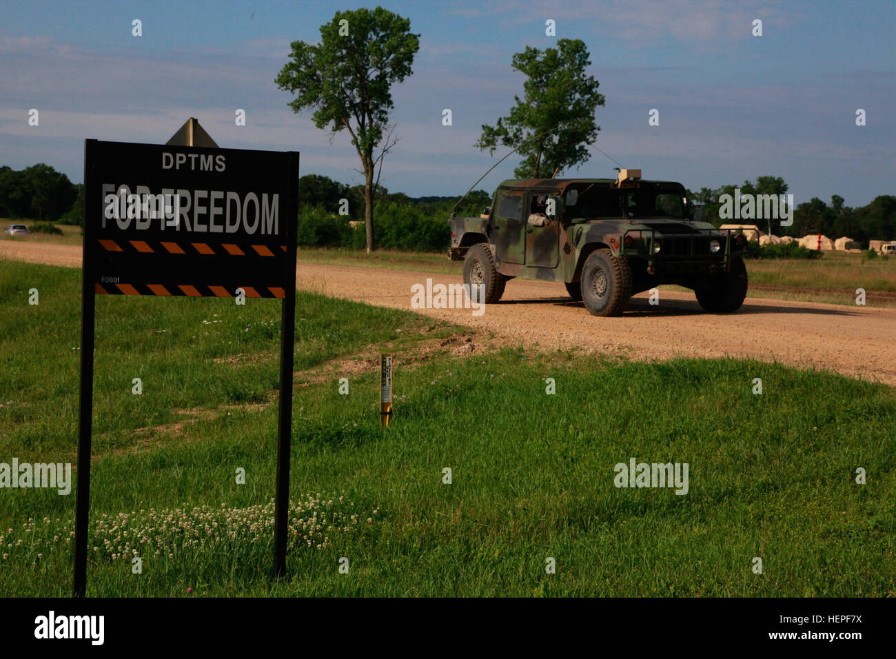 Forward Operating Base Freedom simulates a deployed atmosphere, a goal ...