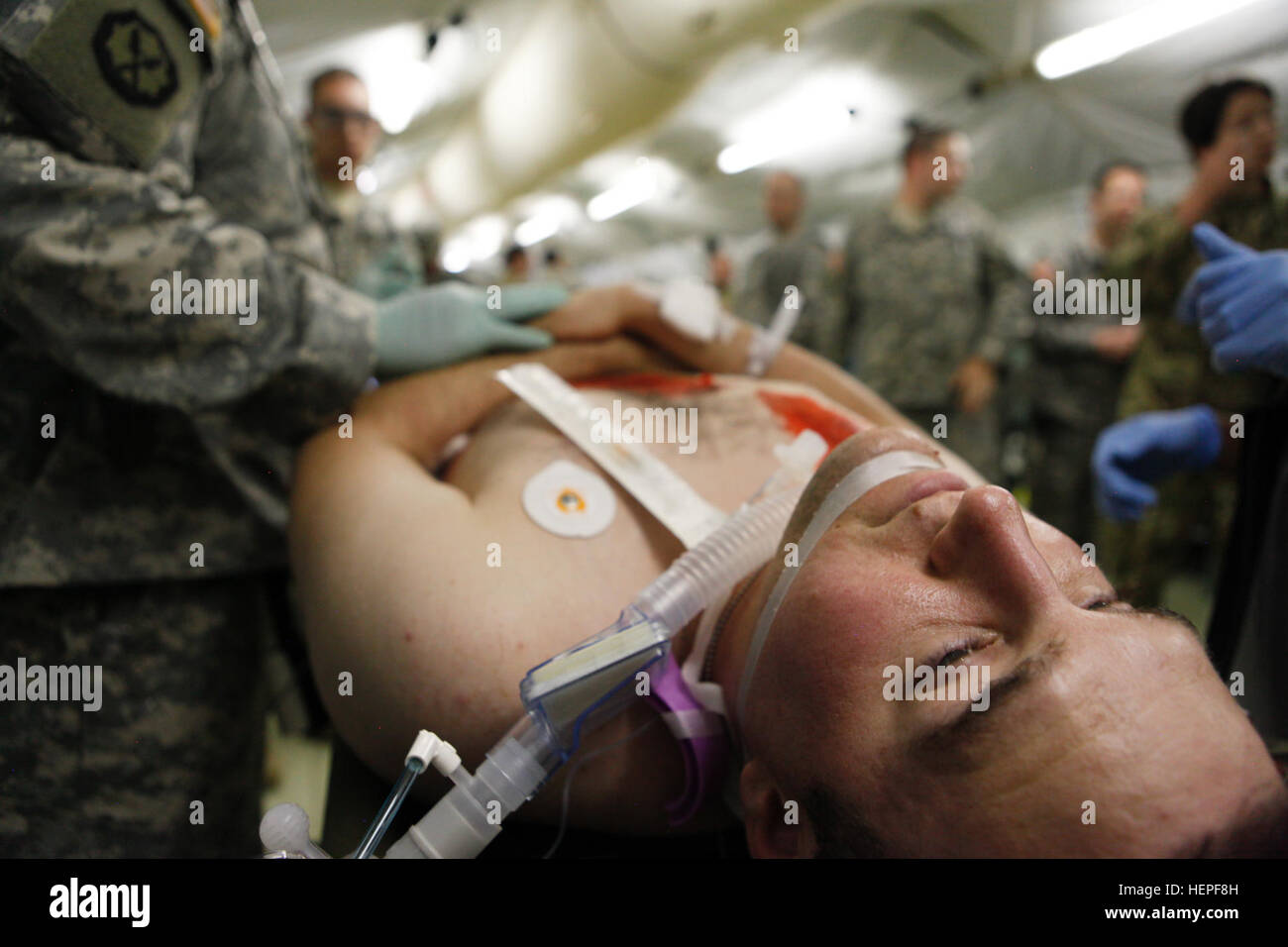 U.S. Army Reserve Spc. Josh Webb, of 228th Combat Support Hospital, San ...