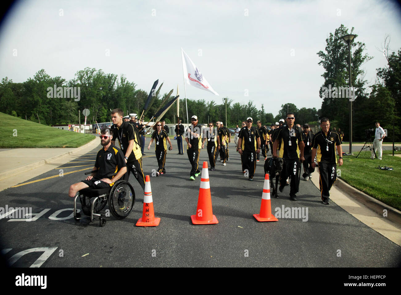 U S Army Active Duty And Veteran Athletes Arrive At The Opening