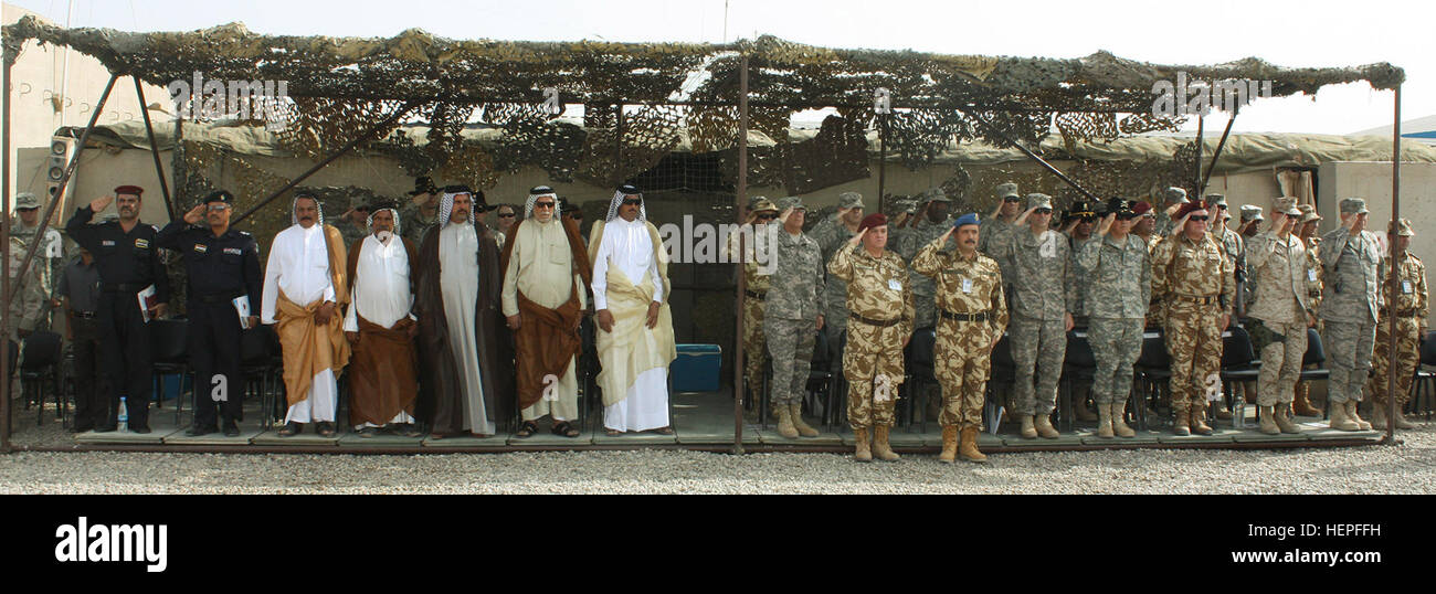 Iraqi Police, local leaders, Romanian and U.S. military leaders pay ...