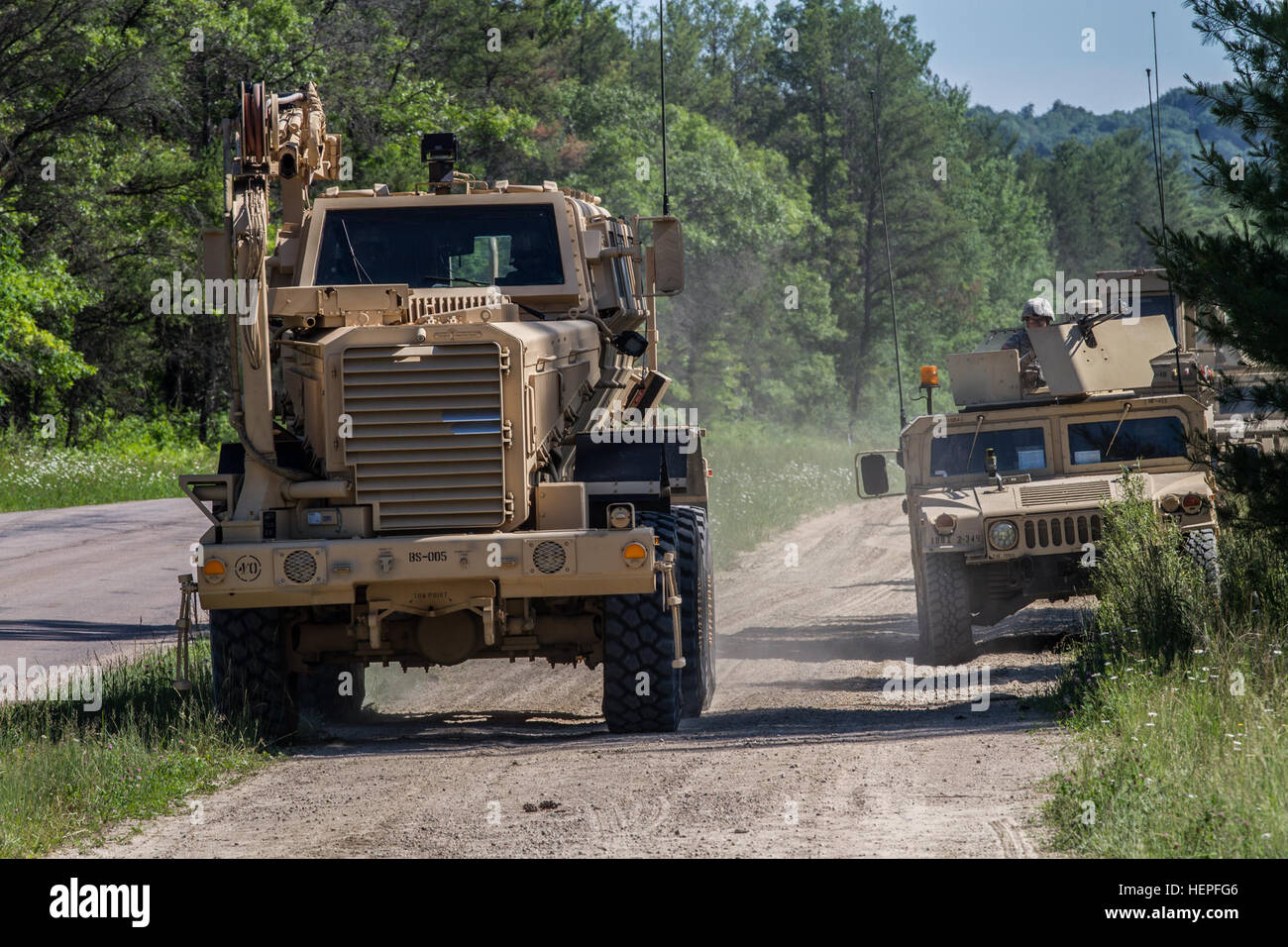 Army vehicle mounted mine detector vehicle hi-res stock photography and ...