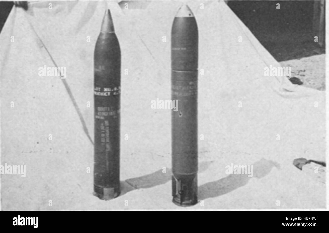 M8 and M16 rockets 1 Stock Photo - Alamy