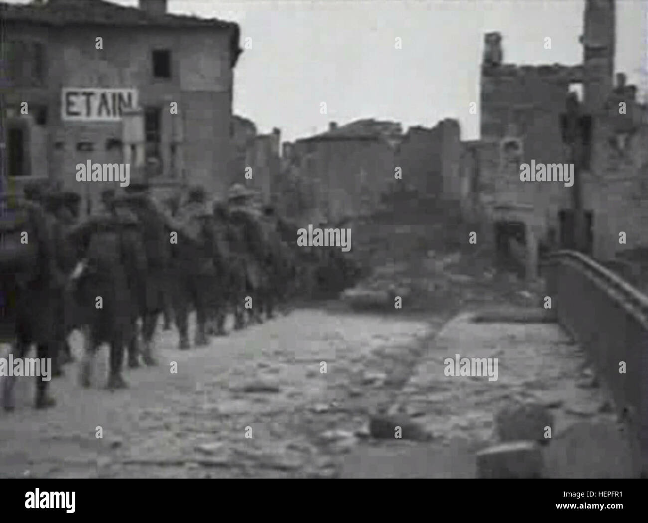 US troops in Etain (Meuse), France, in 1918 Stock Photo - Alamy