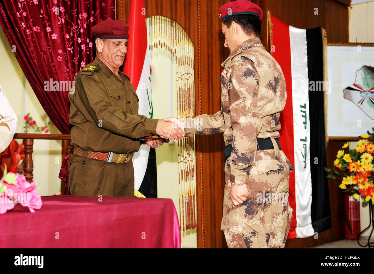 Iraqi Army Brigadier General from Joint Headquarters Intelligence ...