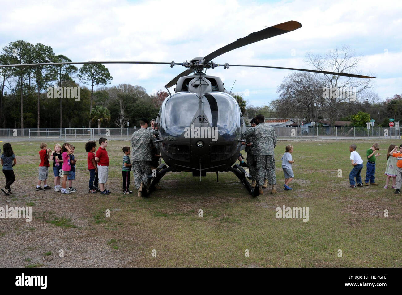 Members of the Florida National Guard Counterdrug Drug Demand Reduction ...