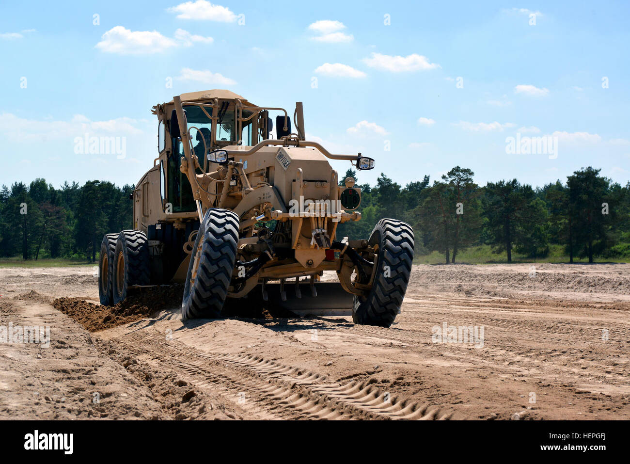 U.S. Army Pfc. Isaac Baughman, assigned to 3rd Platoon, 500th Engineer ...