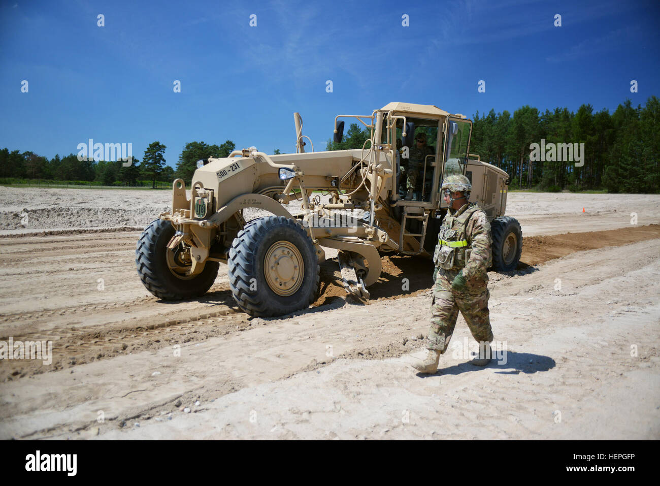 U.S. Soldiers, assigned to 3rd Platoon, 500th Engineer Company, 15th ...