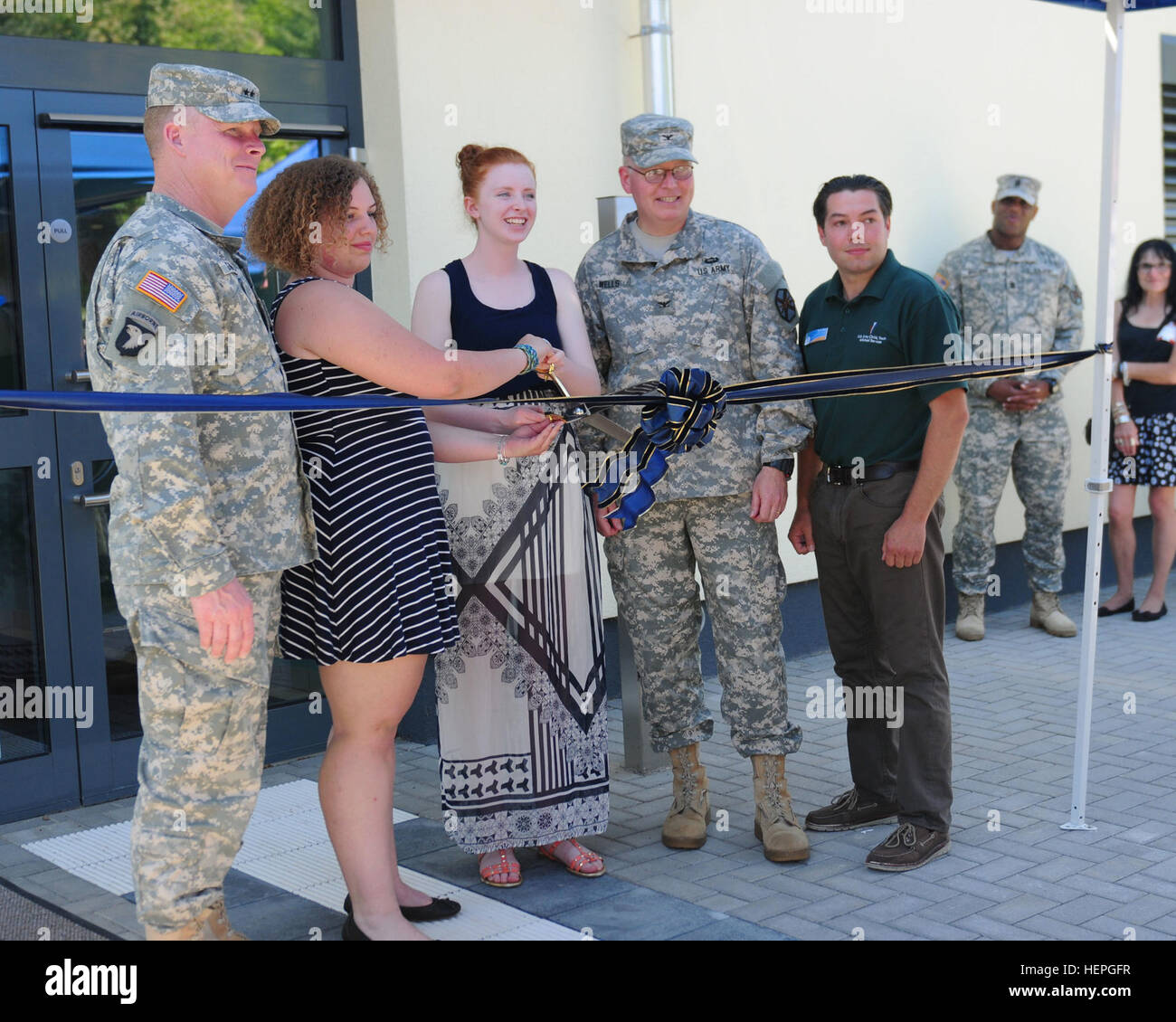 Maj. Gen. Duane A. Gamble (left), the commanding general of the 21st ...