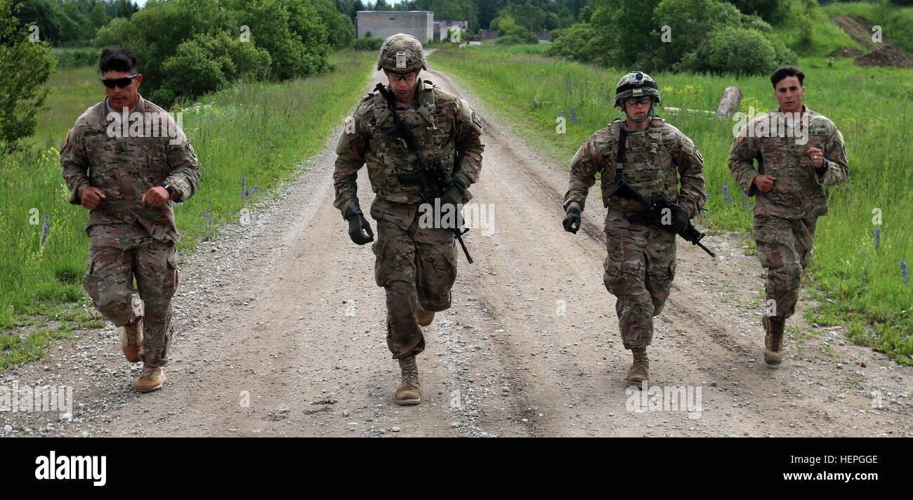 Soldiers with Delta Company, 2nd Battalion, 503rd Infantry Regiment ...